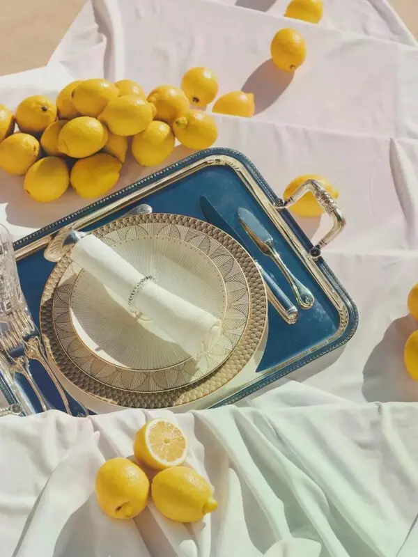 Christofle Malmaison Handled Tray