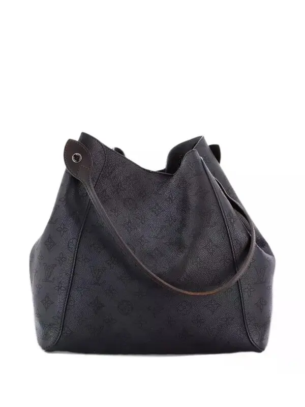 LOUIS VUITTON Hina Handbag Mahina Leather Mm Shoulder Bag