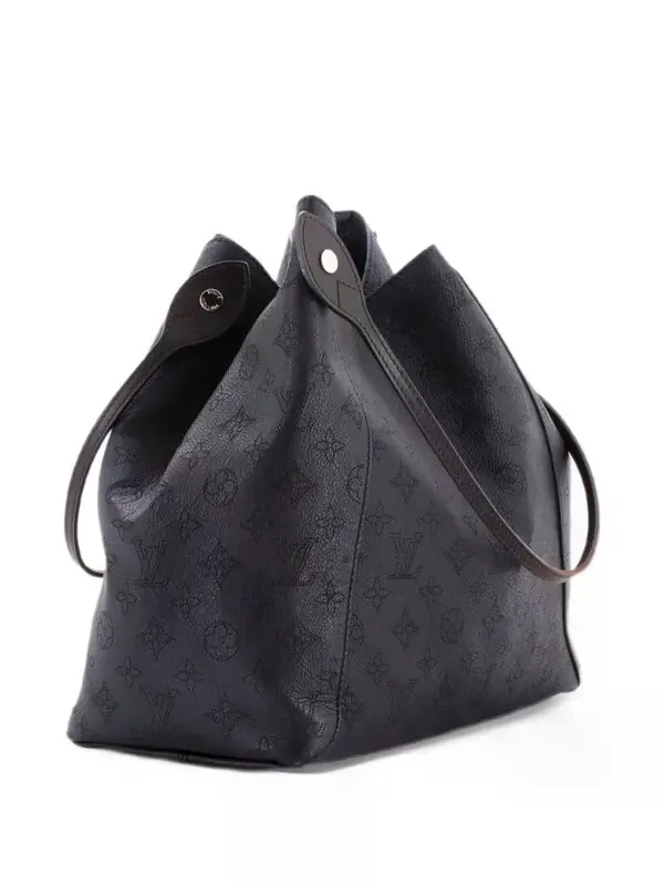 LOUIS VUITTON Hina Handbag Mahina Leather Mm Shoulder Bag