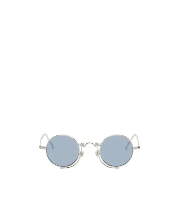 Matsuda Logo Round Sunglasses - Blue