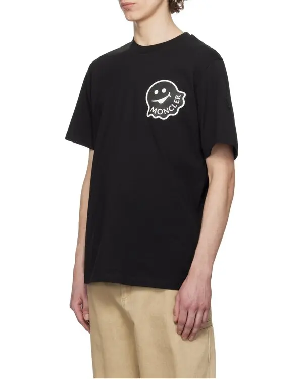 Moncler Logo Printed Crewneck T-shirt