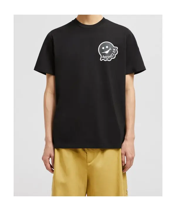Moncler Logo Printed Crewneck T-shirt