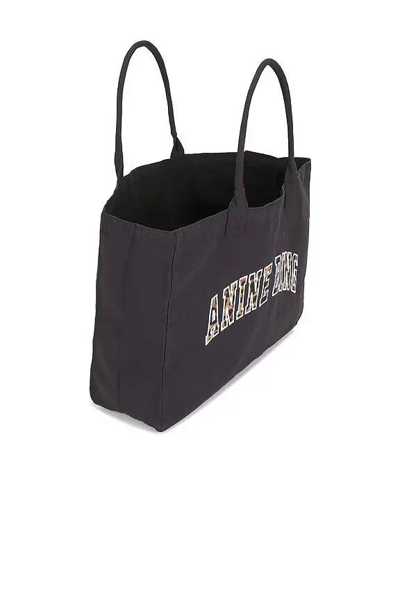 ANINE BING Leo Canvas Tote