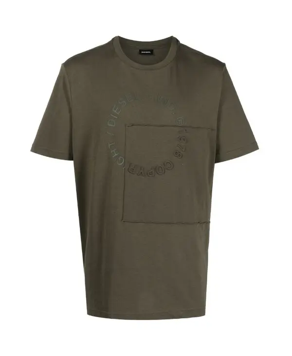 DIESEL® Copyright Patchwork Logo T-shirt