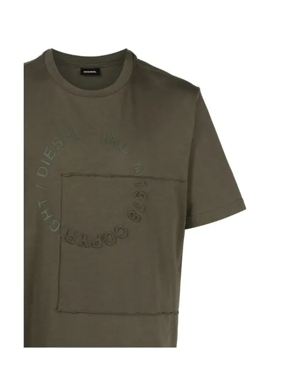 DIESEL® Copyright Patchwork Logo T-shirt