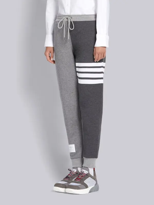 Thom Browne Fun-mix Classic Loopback 4-bar Track Pants