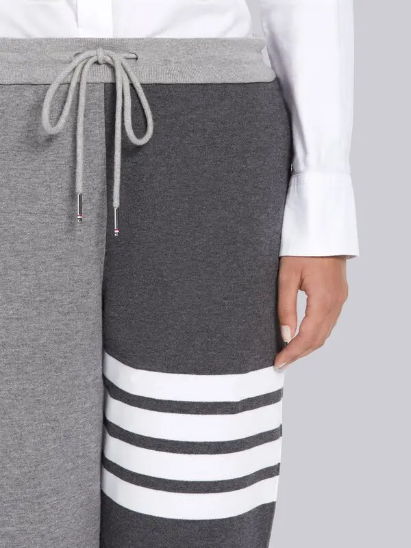 Thom Browne Fun-mix Classic Loopback 4-bar Track Pants