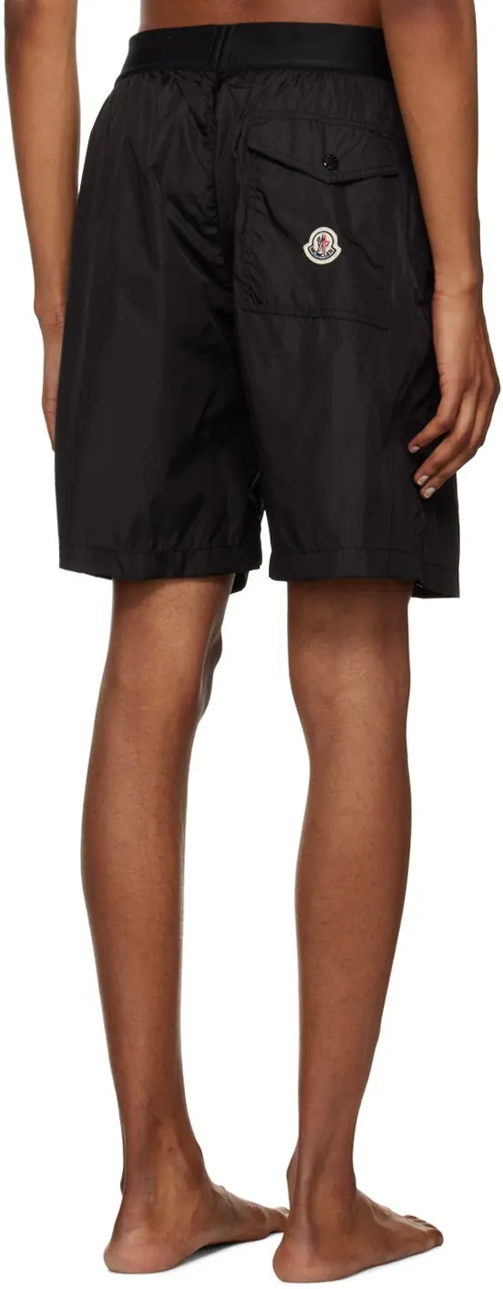 Moncler Logo Swim Shorts