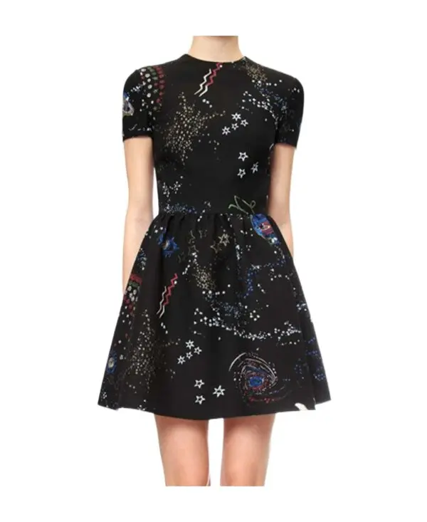 Valentino Garavani Short Sleeve Dress