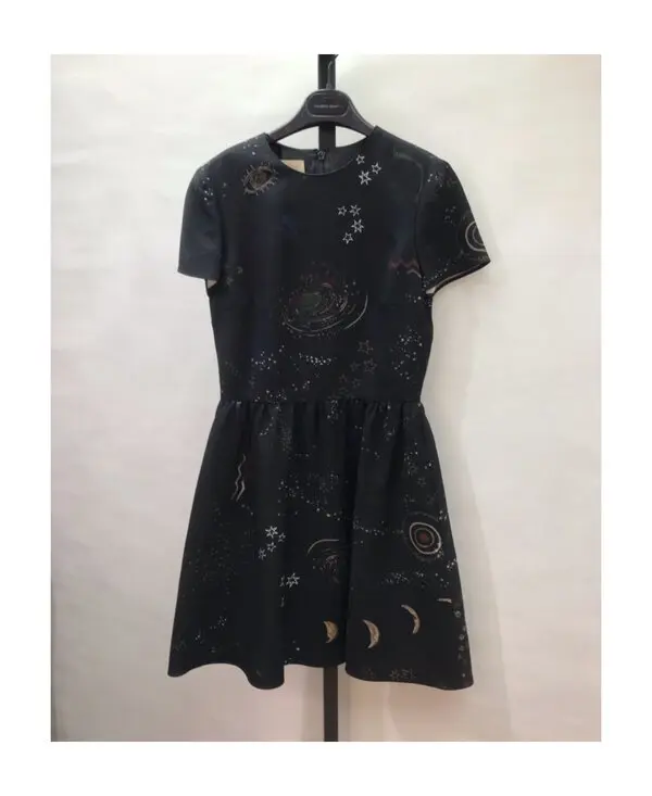 Valentino Garavani Short Sleeve Dress