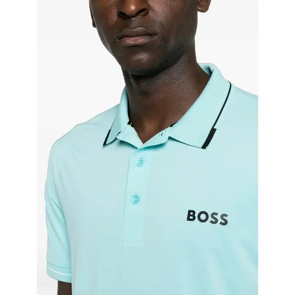 Hugo Boss Logo-print Polo Shirt