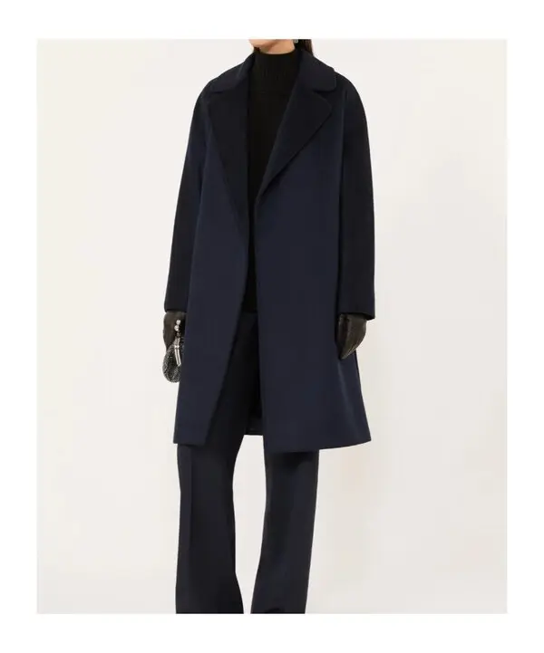 Max Mara Pedale Belted Wrap Coat