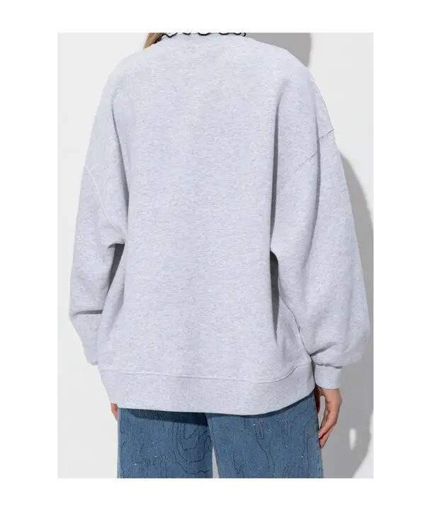 ROTATE BY BIRGER CHRISTENSEN Heavy Crewneck Sweatshirt