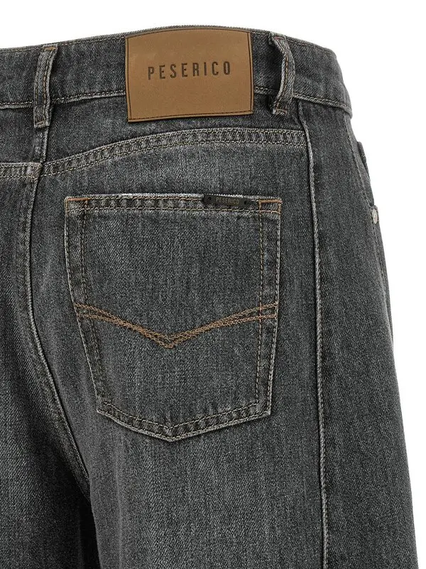 Peserico High Waist Balloon Jeans