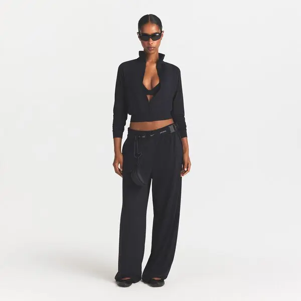 SKIMS Dri Fit™ Track Jacket | Black | | Nike Airy