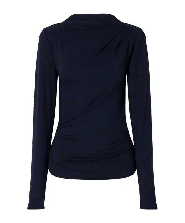 Proenza Schouler Mimi Draped Stretch-jersey Top