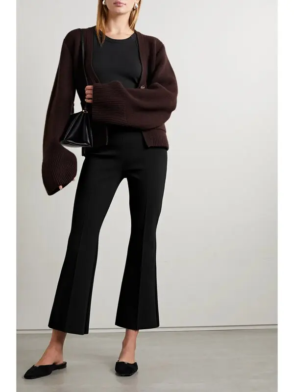 A.L.C. Brooklyn Stretch-jersey Flared Pants