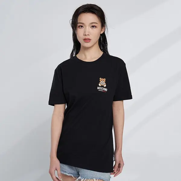 Moschino Cotton Letter Logot-shirt