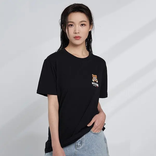 Moschino Cotton Letter Logot-shirt