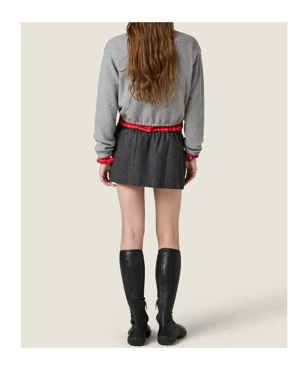 Miu Miu Wool And Cashmere Sweater