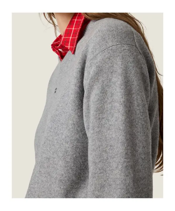 Miu Miu Wool And Cashmere Sweater