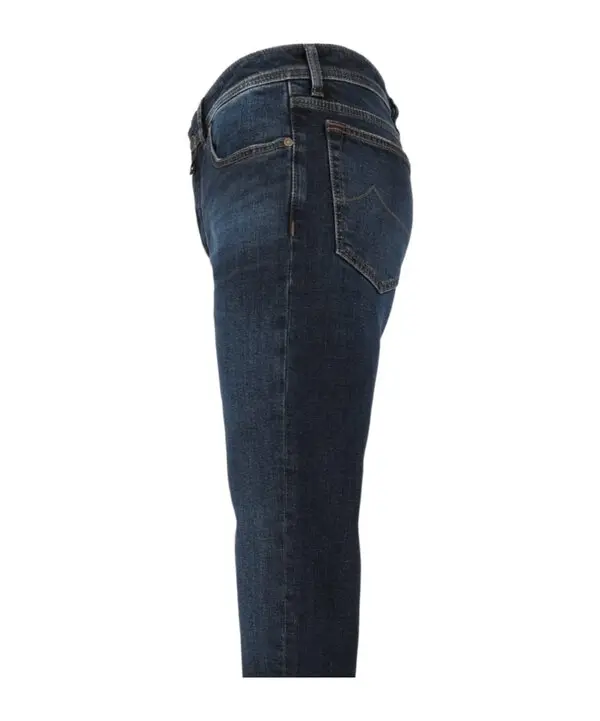JACOB COHЁN Logo Patch Slim Fit Jeans