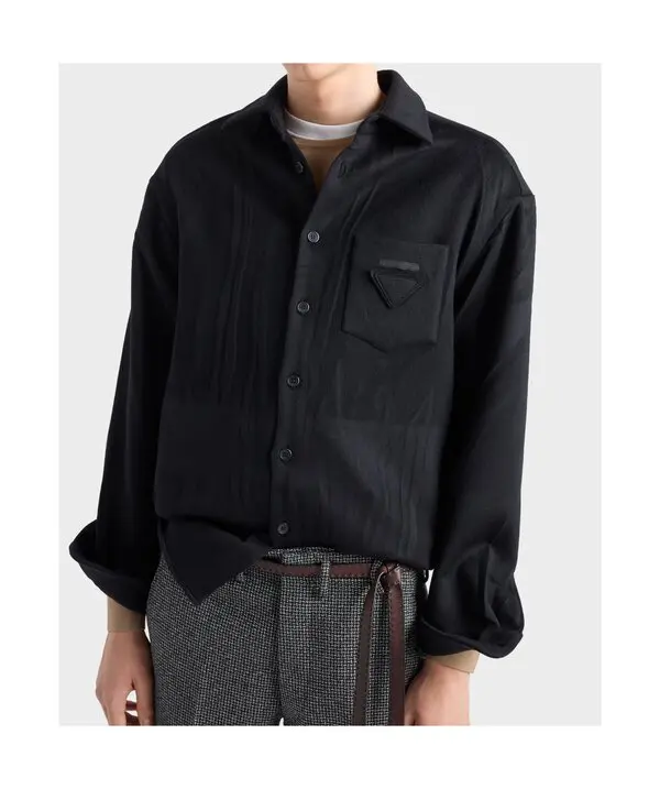 Prada Wool And Cashmere Shirt