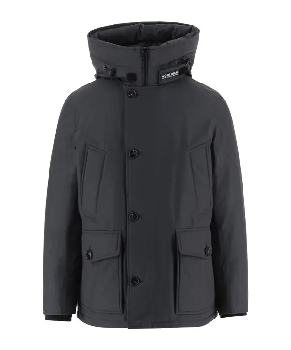 Woolrich Hooded Quilted Coat