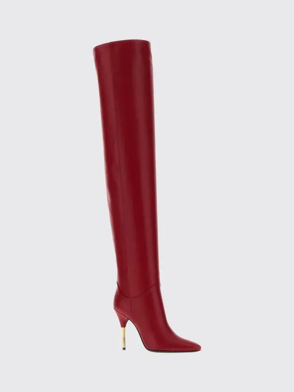 Valentino Garavani Pointed-toe Over-the-knee Boots