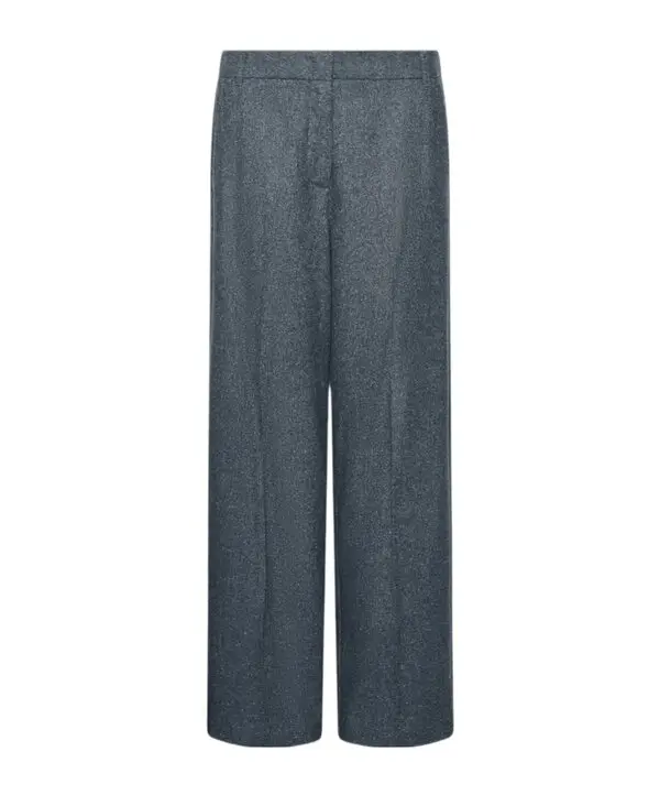 Marella Wool And Silk Tweed Trousers