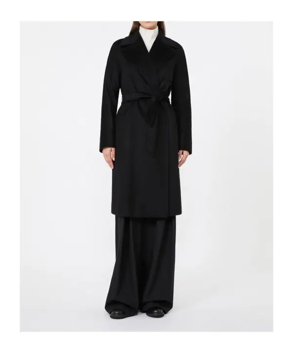 Max Mara Bombo Belted Wrap Coat
