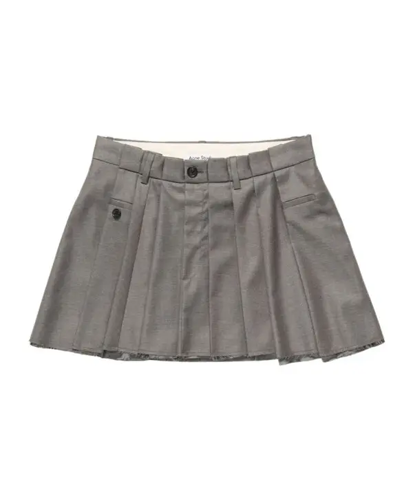 Acne Studios Pleated Mini Skirt