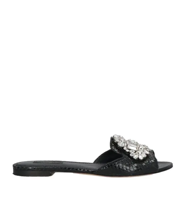 Dolce & Gabbana Two-tone Sandals - Black