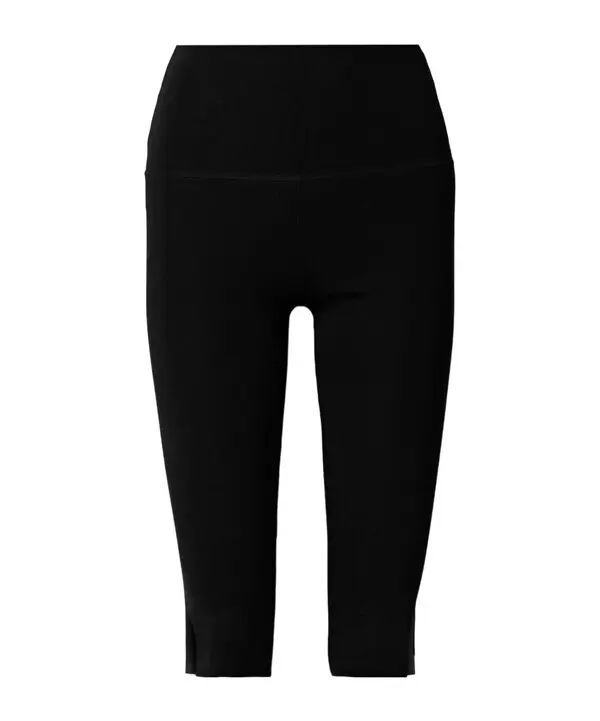 Staud Santino Cropped Knitted Leggings