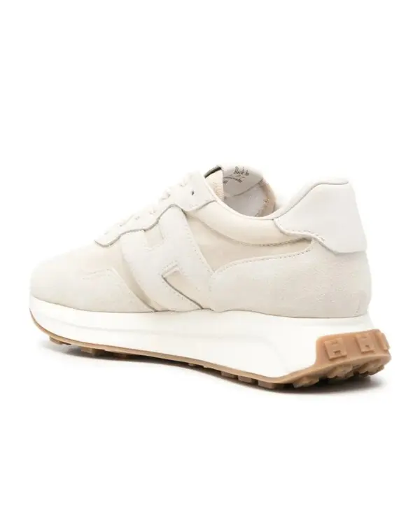 Hogan H641 Logo-patch Sneakers - White