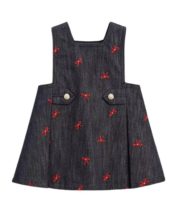 Dior Baby Pinafore Dress - Blue