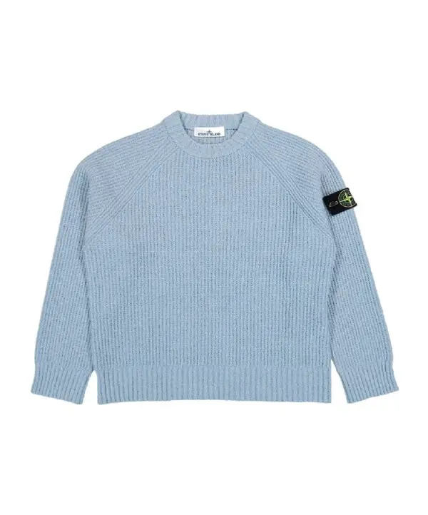 Stone Island Logo Patch Crewneck Jumper