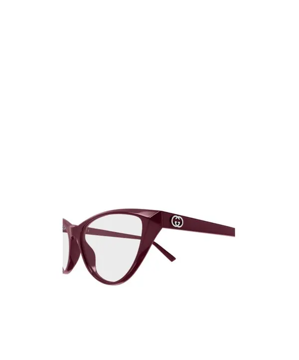 Gucci Geometric-frame Clear-lens Glasses