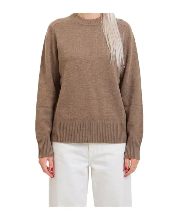 Loulou De Saison Baltra Oversized Knitted Sweater - Brown