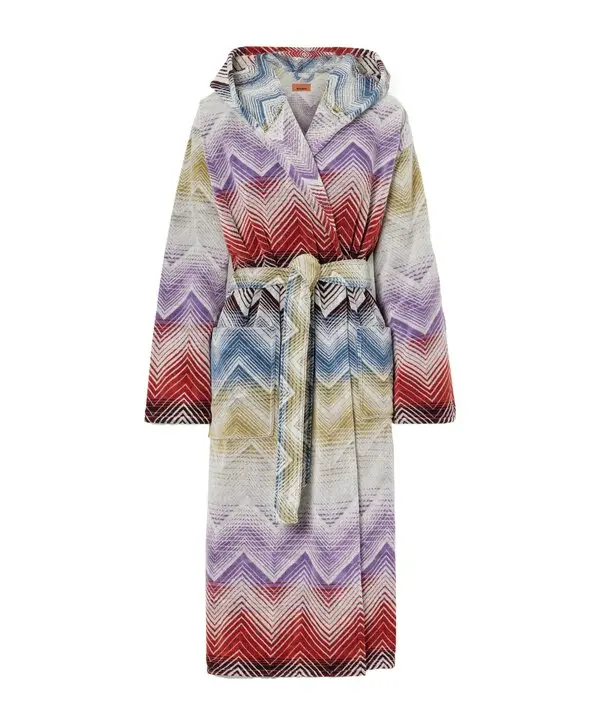 Missoni Striped Cotton-terry Robe