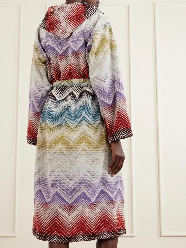 Missoni Striped Cotton-terry Robe