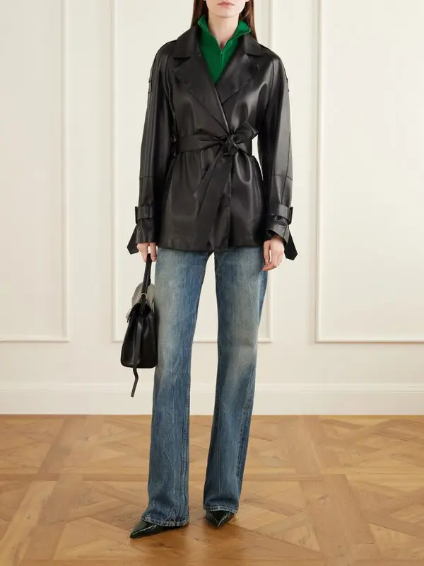 Paris Texas Lidia 70 Snake-effect Leather Ankle Boots