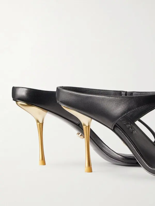 Cult Gaia Sophie 85 Leather Sandals