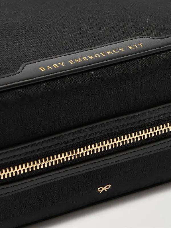ANYA HINDMARCH Leather-trimmed Shell Pouch