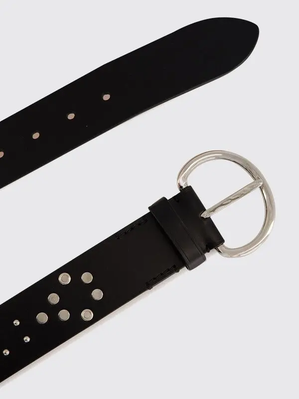 Marni Studded Smooth Calfskin Leather Belt