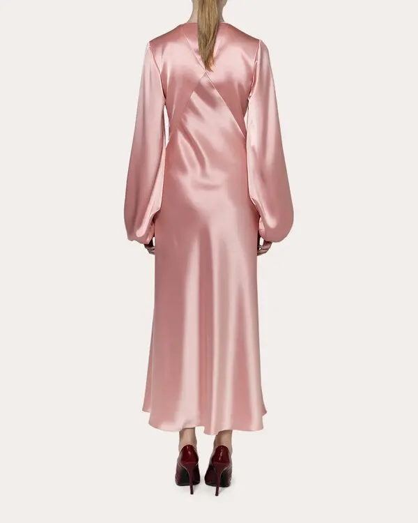 ROKSANDA Amori Satin Bias Maxi Dress