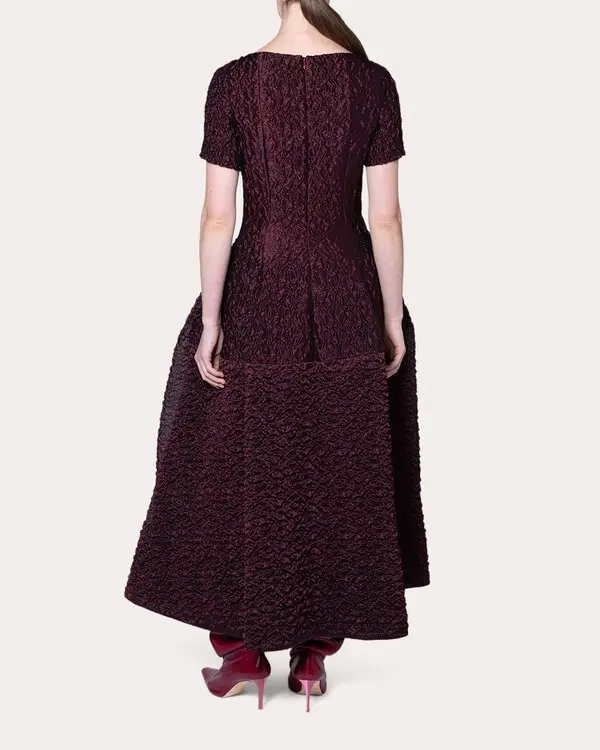ROKSANDA Rune Cloqué Fit & Flare Dress