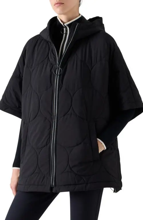 Akris Dot Quilted Short-sleeved Puffer Coat