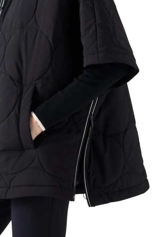 Akris Dot Quilted Short-sleeved Puffer Coat