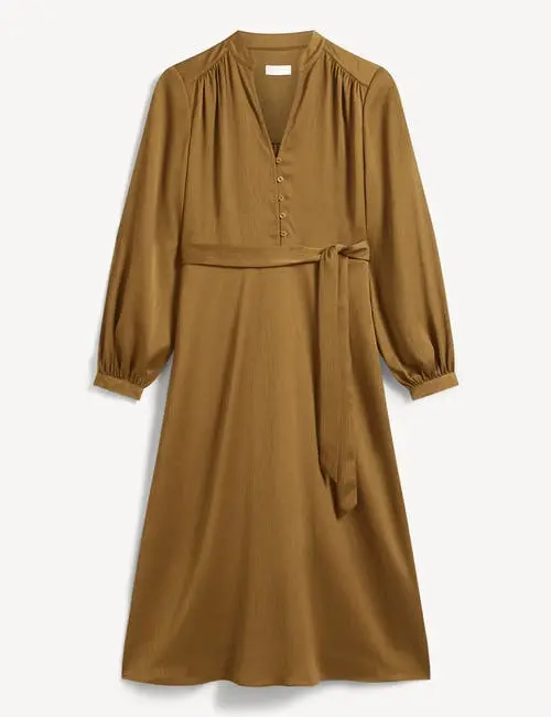 HOBBS LONDON Katia Belted Midi Dress